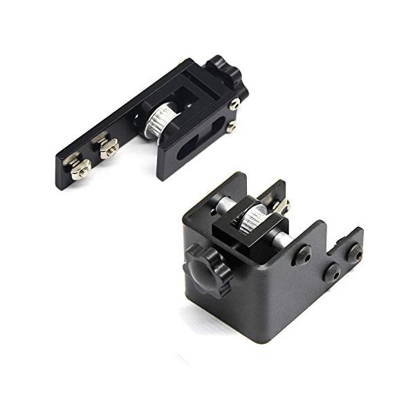 色：Blackサイズ：X2020+Y4040Befenybay Upgrade2020プロファイルX軸*4040プロファイルY軸同期ベルトストレッチストレートテンショナーforCreality Ender3 Pro / Ender3 V2 ...