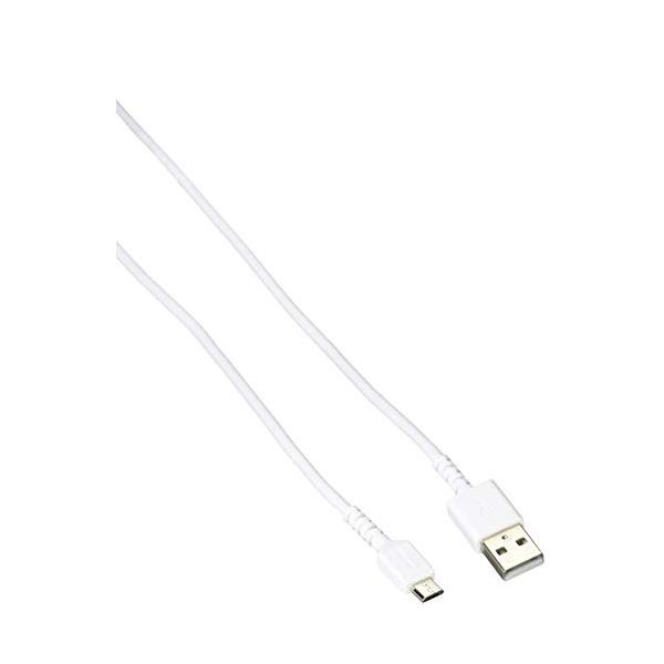 色：ホワイトサイズ：3.0ｍ*コネクター形状:USB microB(オス)/USB Type-A(オス)*最大定格:2.4A*寸法(ケーブル長):3.0m*ケーブル径:3.4mm*質量:約82g*パッケージ寸法(幅*高さ*奥行):70*18...