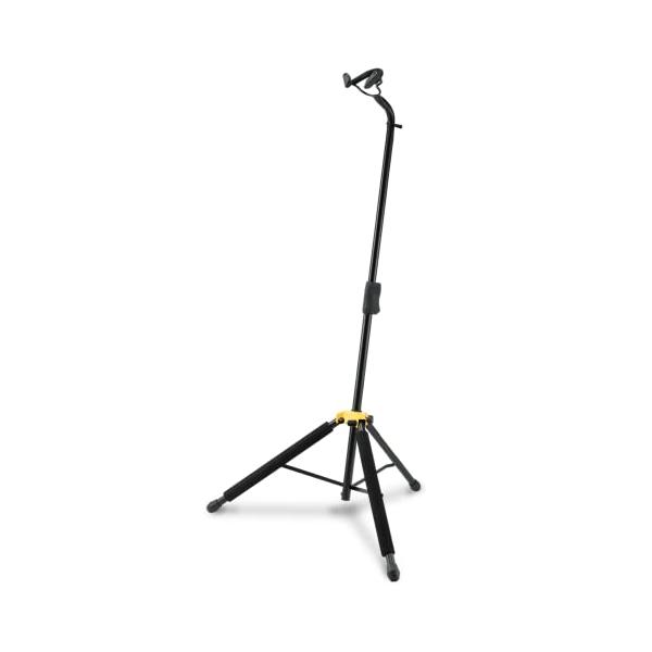ネック部分をロックし、ボディを2本のレッグで支えます。弓かけも装備しています。高さ:1040-1260mm折畳サイズ:680x190mm自重:2.2Kg耐荷重:15Kg楽器・音響機器/ギター/ギターアクセサリ/スタンド・ハンガー・ラック
