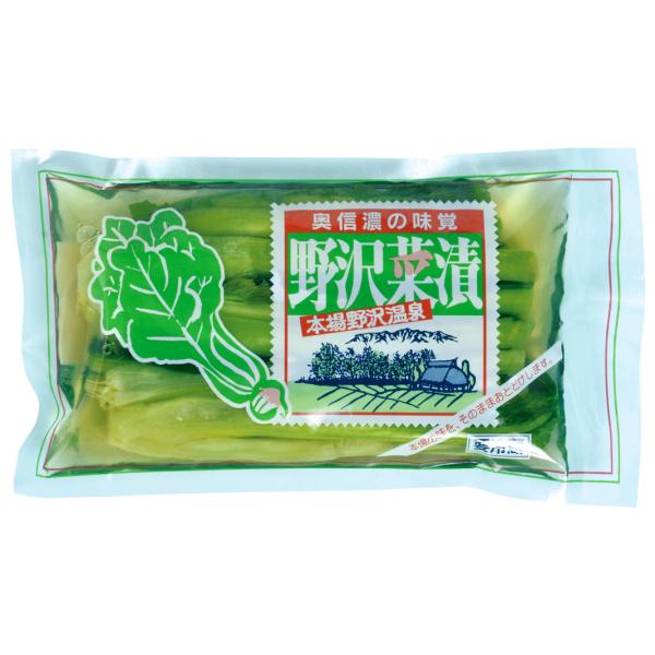 長野県木島平村製造直販岡本商店の「野沢菜漬」野沢菜本来の味が楽しめます。シャキシャキとした食感をお楽しみください。中袋３５０ｇサイズ。ご贈答にも最適です。※１ケース１袋〜２３袋までご希望の数量でお買求めできます。★綺麗に洗って袋詰めしてあり...