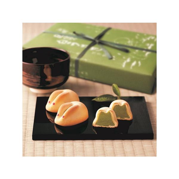 「因幡の白うさぎ」は、販売から57年を迎えました！厳選された抹茶を練りこんだ、お茶うけにもぴったりの味わいのおまんじゅうです。神話『因幡の白兎』から生まれたかわいいうさぎ型で、山陰名物として鳥取、島根のお土産やお取り寄せスイーツとして人気の...