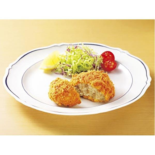 【地域限定送料無料】(※北海道・沖縄・一部離島等除く) 業務用食品男爵いものおいしさが、充分満喫できるコロッケです。北海道十勝産の男爵いもを使用しています。じゃがいも本来のおいしさが味わえる厚みのある独特の形状です。多彩なバリエーションをご...