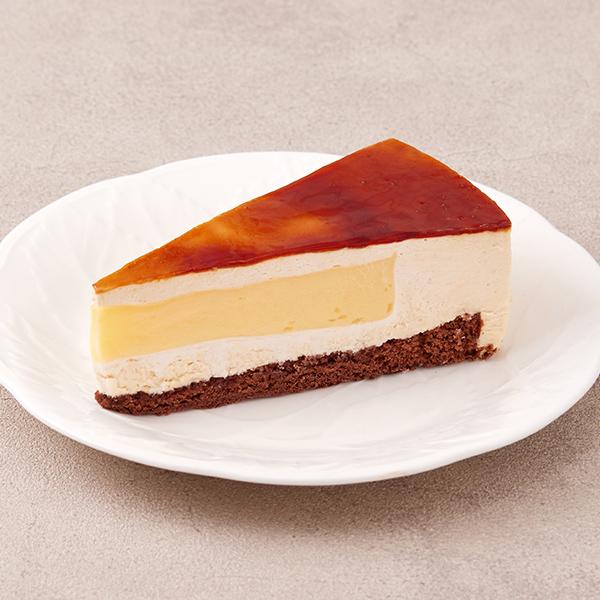 【地域限定送料無料】(※北海道・沖縄・一部離島等除く) 業務用食品幅広い世代に人気のプリンを使用し、ケーキに仕上げました。ほろ苦いカラメル風味のナパージュと甘いプリンが相性抜群です。ココアのスポンジとキャラメルクリームが味のアクセントとなっ...