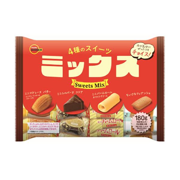パッケージを紙にしました！ブルボンの人気商品を詰合せしました。「今の気分」にぴったりをチョイスしてみてください♪・ミニマドレーヌバター・ミニシルベーヌココア・ミニバームロールホワイトチョコ・ちいさなフィナンシェ上記4種類が入っています。【内...