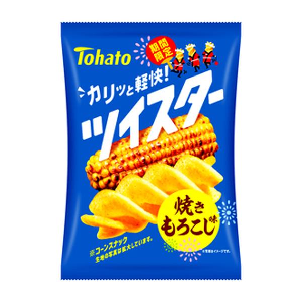 カリッと軽快な食感のコーンスナック。コーンの甘みと醤油の香ばしさがクセになる味わいです。【内容量】55g【入数】12コ【2026/06/01発売】