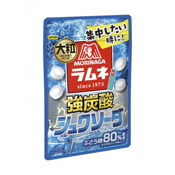 気持ちを切り替えたい時やもうひと頑張りしたい時などに、強烈なシュワシュワ感と突き抜ける味わいでリフレッシュできるラムネです。【内容量】25g【入数】10コ【2026/07/21発売】