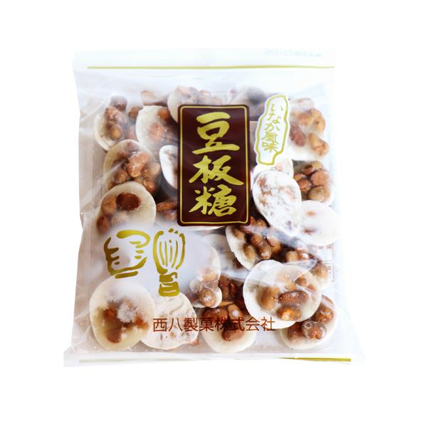 古くから山陰地方で愛されている銘菓です。地元では「まめしょ」とも呼ばれています。大豆の風味がとても香ばしく砂糖蜜の甘さと絶妙なバランスです。伝統の味を守り続け全国でも唯一西八製菓だけが作り続けています。職人が一粒一粒心を込めて焼き上げた逸品...