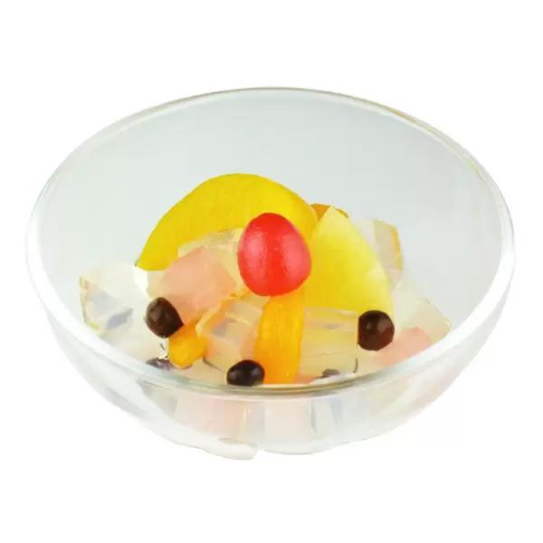 【地域限定送料無料】(※北海道・沖縄・一部離島等除く) 業務用食品レッドチェリーが入った色添え華やかな、甘さひかえめのみつ豆です。使い切りで1人前のメニューに使えて便利です。【内容】寒天、黄もも、みかん、さくらんぼ、パインアップル■保存温度...