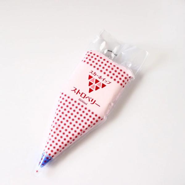 【地域限定送料無料】(※北海道・沖縄・一部離島等除く) 業務用食品発色の綺麗なストロベリーホイップクリーム。様々な用途があり1年中使えます。＜アレルゲン＞乳成分●解凍方法：冷蔵庫解凍約3時間【冷凍】■内容量：600ml  ■入数：2■賞味期...