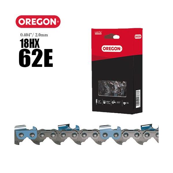 ● 商品情報 ●＜メーカー名＞オレゴン＜商品名＞オレゴン純正ソーチェン18HX-62＜ピッチ＞0.404”(10.26mm)＜ゲージ＞0.080”(2.0mm)＜ドライブリンク数(コマ数)＞62コマ＜注意事項＞チェンソー本体チェンスプロケッ...