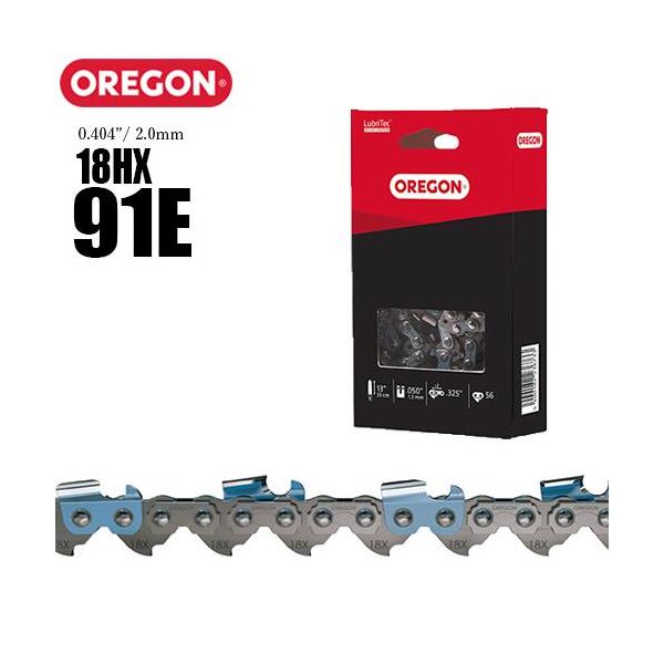 ● 商品情報 ●＜メーカー名＞オレゴン＜商品名＞オレゴン純正ソーチェン18HX-91＜ピッチ＞0.404”(10.26mm)＜ゲージ＞0.080”(2.0mm)＜ドライブリンク数(コマ数)＞91コマ＜注意事項＞チェンソー本体チェンスプロケッ...