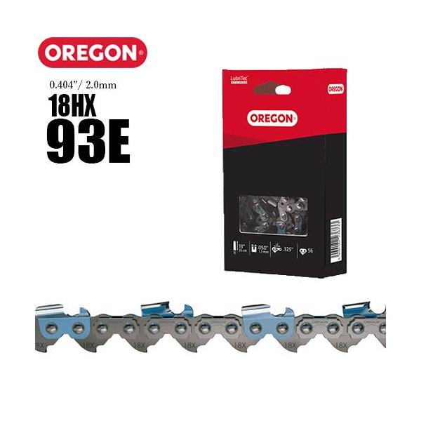 ● 商品情報 ●＜メーカー名＞オレゴン＜商品名＞オレゴン純正ソーチェン18HX-93＜ピッチ＞0.404”(10.26mm)＜ゲージ＞0.080”(2.0mm)＜ドライブリンク数(コマ数)＞93コマ＜注意事項＞チェンソー本体チェンスプロケッ...