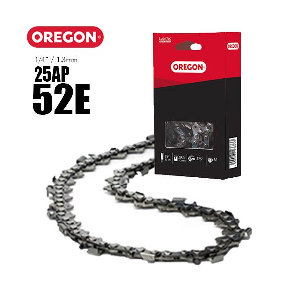 ● 商品情報 ●＜メーカー名＞オレゴン＜商品名＞オレゴン純正ソーチェン25AP-52E＜ピッチ＞1/4"＜ゲージ＞.050”(1.3mm)＜ドライブリンク数(コマ数)＞52コマ＜商品説明＞オレゴン純正のソーチェンです。長年圧倒的な支持を受け...