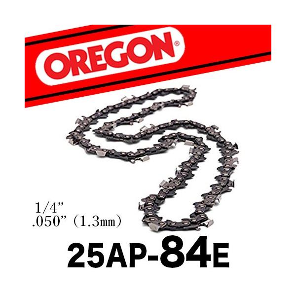 ● 商品情報 ●＜メーカー名＞オレゴン＜商品名＞オレゴン純正ソーチェン25AP-84E＜ピッチ＞1/4"＜ゲージ＞.050”(1.3mm)＜ドライブリンク数(コマ数)＞84コマ＜商品説明＞オレゴン純正のソーチェンです。長年圧倒的な支持を受け...