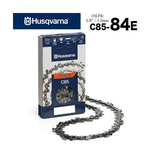 ● 商品情報 ●＜メーカー名＞ハスクバーナ＜商品名＞ハスクバーナ純正ソーチェンX-CUT C85-84E(H42)(オレゴン品番73LPX-84E)＜ピッチ＞.3/8”＜ゲージ＞.058”(1.5mm)＜ドライブリンク数(コマ数)＞84コマ...