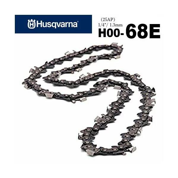 ● 商品情報 ●＜メーカー名＞ハスクバーナ＜商品名＞ハスクバーナ純正ソーチェンH00-68E(オレゴン品番25AP-68E)＜ピッチ＞1/4”＜ゲージ＞.050”(1.3mm)＜ドライブリンク数(コマ数)＞68コマ＜商品説明＞ハスクバーナ(...