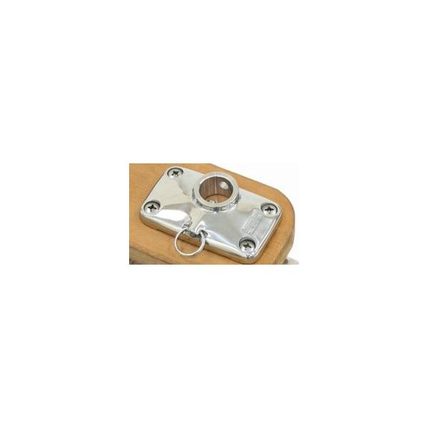 リガーマリンエンジニアリング社製材質：ステンレス製サイズ：１０１ｍｍｘ６０ｍｍ　厚み：２２ｍｍピンを指で引っ張るだけで簡単に本体の脱着が可能