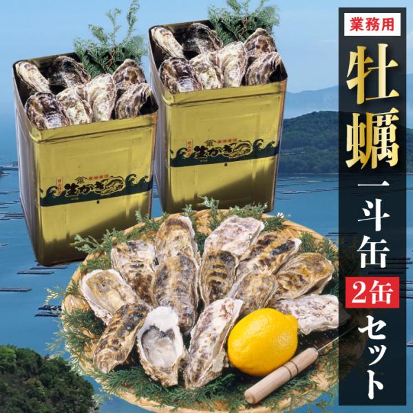 【発売日：2025年12月10日】年内出荷分は完売しました。年始は1/7〜お届け！！！！新商品！！お得な一斗缶をさらにお得な2個セットでお届けします。殻付きカキを炭火で焼くとパチパチと殻が飛んできて大騒ぎ!!なんて事ありませんでしたか?そう...