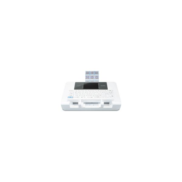 外寸法（W・D・H）：W260×D173×H76(mm)質量：1.34kg（電池含まず）電源：専用ACアダプタ(付属)、または単3形アルカリ乾電池6本(別売)保証期間：購入から1年間●セット内容/インクリボンカセット（紙用）黒1個・専用ＡＣ...