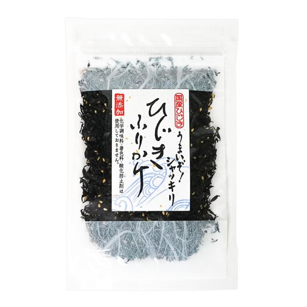 【海産物屋が本気なって作り上げたふりかけ】品質にこだわった、国産ひじきを贅沢に使用したソフトタイプのひじきふりかけです。・国産ひじきを使用安心・安全な国産ひじきを厳選して使用しています。生産地での栽培から収穫・加工まで厳しい品質管理を徹底し...