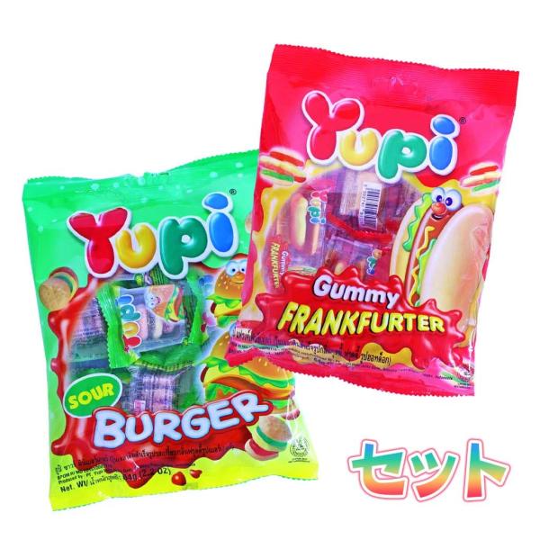 賞味期限まじかのため値引き販売賞味期限：2024/12/12通常価格 760 ⇒ 値引き価格 660ハンバーガーとフランクフルトの形をした2種類のグミセットです。名称：グミキャンディ原材料名：グルコースシロップ、砂糖、ゼラチン、濃縮りんご果...