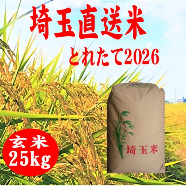 令和8年産とれたて埼玉直送米!!埼玉直送米は川越中心に栽培されていて７ｋｍほど離れた川島町（かわじままち）などでも作られています。太陽のひかりをいっぱいに浴びて育ったお米です。また、味の方でもコシヒカリに負けぬもっちりとして旨いお米なのです...