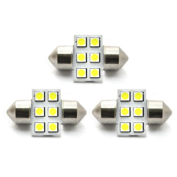 ちょうどいい、綺麗な発色！タイプ違いの電球の色違いを最小限に！使用する3030チップはどの電球形状でも色違いを極力抑えたLEDです。夜間視認性を考え、発光色は純白（6000K）に近づけました。色温度6000KLED 1チップあたり 70lm...