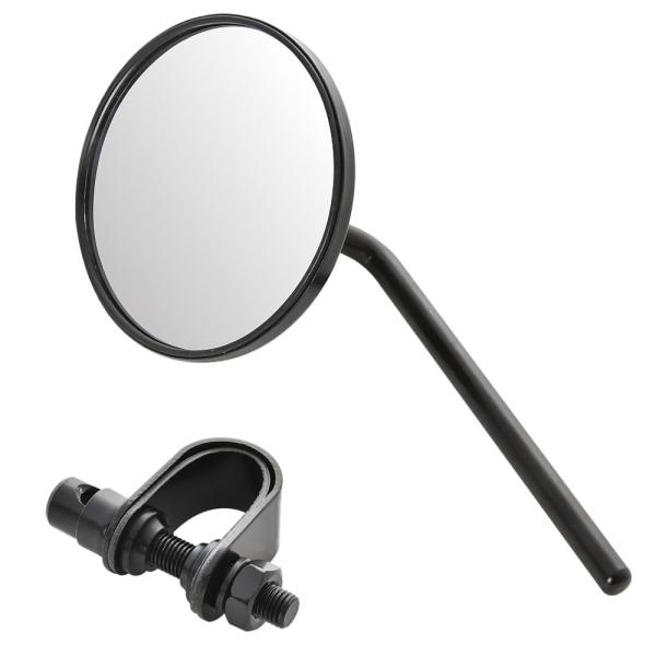 スタイリッシュな丸型デザインのバイク用クランプミラー直径22〜25mmのハンドルポストに取付可能です。【確認事項】※片側用単品販売となります。※ご購入前に必ずサイズをご確認の上、取付可能かご確認ください。※取付説明書はございません。■日本郵...