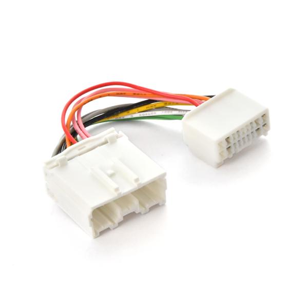 平成13年以降のいすゞ・日野・三菱ふそうのトラックの14ピンオーディオコネクターに18ピンのオーディオなどを取り付けることができる変換ハーネス!一部、平成13年以前の車両でも14ピンカプラーが合えば取り付けることができます。【確認事項】※必...
