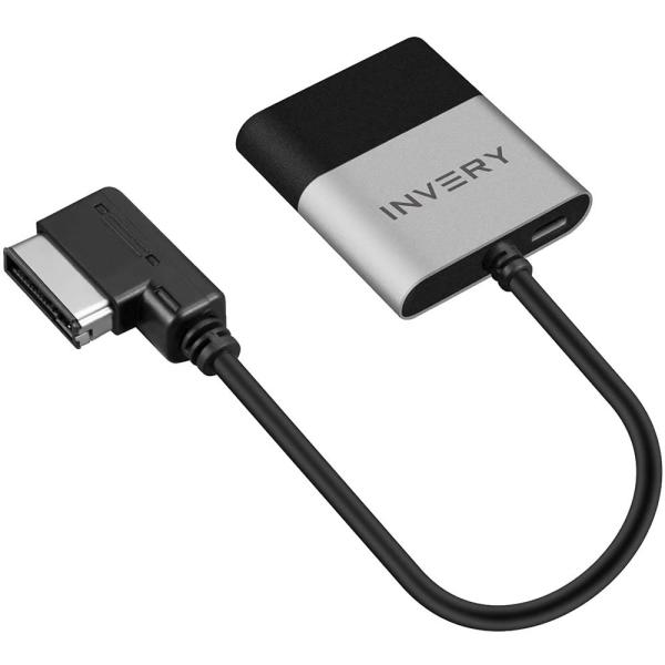 アウディ・メルセデス・フォルクスワーゲン等のMMI/MDI/AMIの3Gや3G＋に適合■内容：Bluetoothアダプタ×1、英字説明書■取付箇所：グローブボックスやセンターコンソールにあるAMI/MDIコネクタ■メーカー：アウディ■モデル...