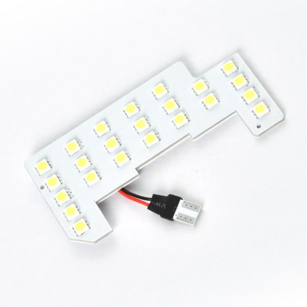 ▼下記商品も販売しておりますので必要に応じてご購入ください。・ゴースト対策！微点灯カット抵抗（1箇所に1本必要）・ルームランプ基板固定用　両面テープ付台座スペーサー【SET内容】フロント：23発×1【確認事項】純正LEDルームランプ装着車は...