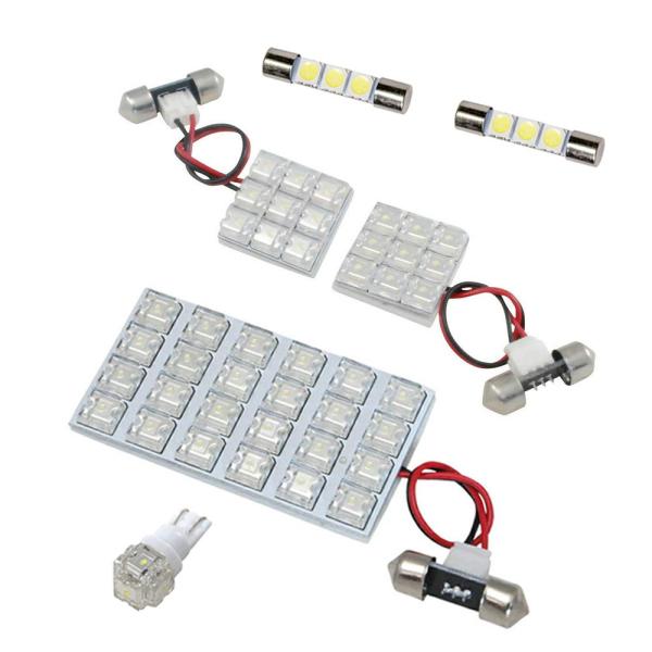 RIDER1525【セット内容】バニティ：SMD3発(2個) 端子形状：T6.3×31フロントマップ：3×3連(2個) 端子形状：T10×31センター：4×6連 端子形状：T10×31ラゲッジ：5発 端子形状：T10合計6ピース53発(FL...