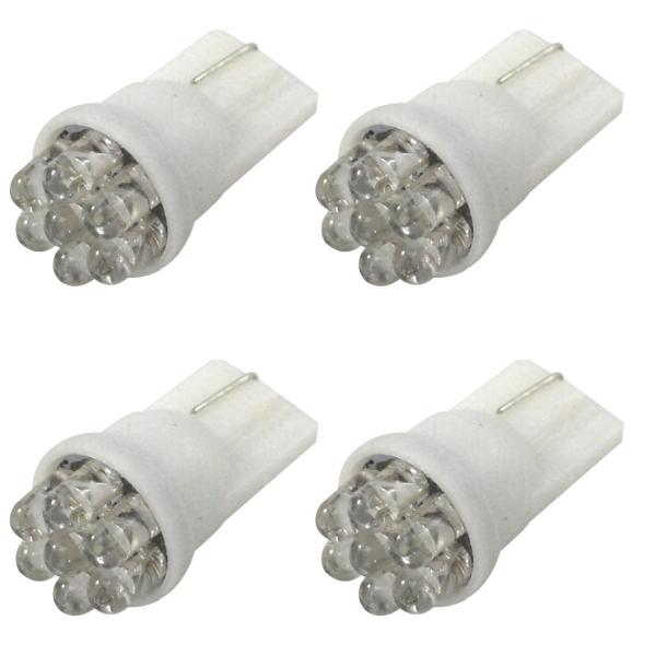 RIDE バルカン LED T10 7連砲弾型 LED採用。SET内容：合計 4個 カラー：クールホワイト (少し青みがある爽やかなカラー)■車種：インプレッサWRX SＴＩ■型式：GV系■年式：SＴＩ H22.6〜 ■備考：-【確認事項】...
