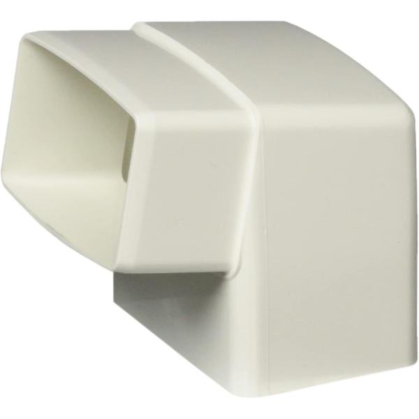 特長よびといを使用するときアタッチメントからたてとい方向へ向きを変えるために使用します。また、たてといの下端に雨水で地面が掘れないように向きを変えるために使用します。※ご注意接続部は雨樋接着剤で固定してください。