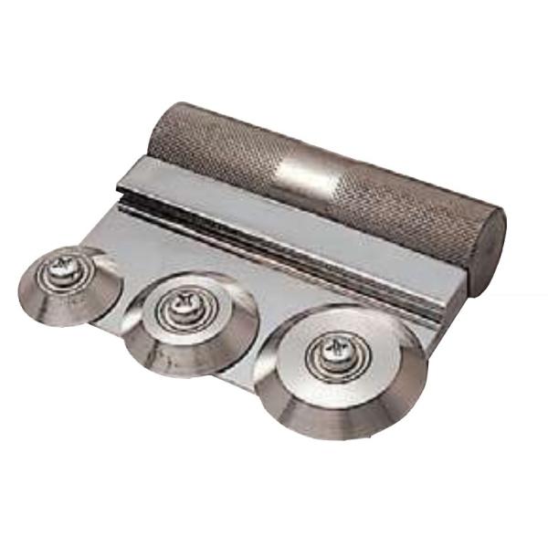 盛光　スジオーレ型番：HBSN-0001現場での筋折り専用工具ローラーの径の違いで、定規なしでも、ほぼ一直線に筋折ができます。