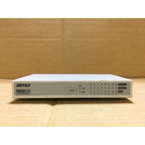 状態は別の欄に記載あり***商品情報***商品名：スイッチング ハブ 未テストメーカーNo：パーツNo：LGH10/100-8LメルコBUFFALO21091705SS