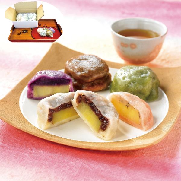 熊本名物「熊本いきなり団子」は、香山グループ農場で収穫されたサツマイモに、国産小豆餡を使用。コクのある餡を引き出しています。また皮には、国産の小麦粉ともち米粉など独自のブレンドで配合し、モチモチとしていて少しさめても美味しくいただけます。※...