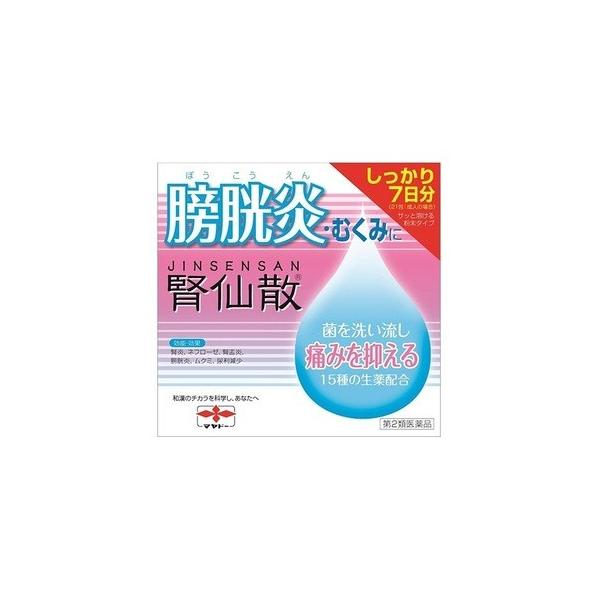 【あすつく対応】【商品説明：】利水作用及び抗菌作用を有する生薬を主成分とした製剤です腎仙散の利水作用は主として消化管や組織中の余分な水分を血液中に取り込み、その結果として利尿効果を発揮します。すなわち、体内の水分の状況に応じて尿量を増減して...