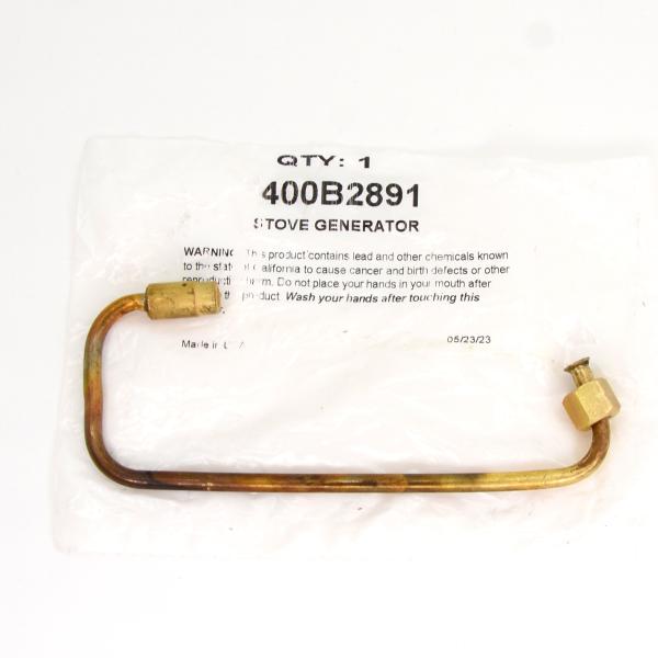 ある購入者様が装着の際、手曲げ調整して装着したところ、燃料漏れがあると返品されたジェネレーターです。受け取り後、購入者の写真と実物をよく観察してみると、ジェネレーター根元(写真左側)が本体バルブへ垂直に入って装着していませんでした(＝テーパ...