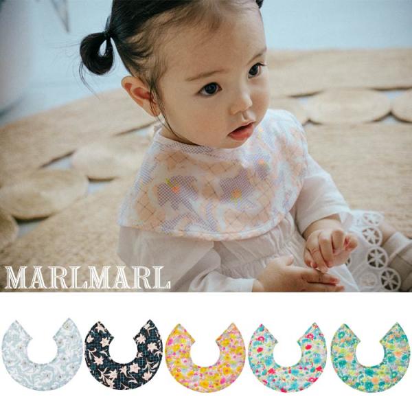 MARLMARL マールマール360度どこからでも使える、MARLMARLのまあるいよだれかけ。陽の光を浴びて生き生きと育つ植物をイメージしたボタニークシリーズ。高原に揺れる涼しげなユリの柄が新しく追加されました！ネオンカラーを差し色にした...