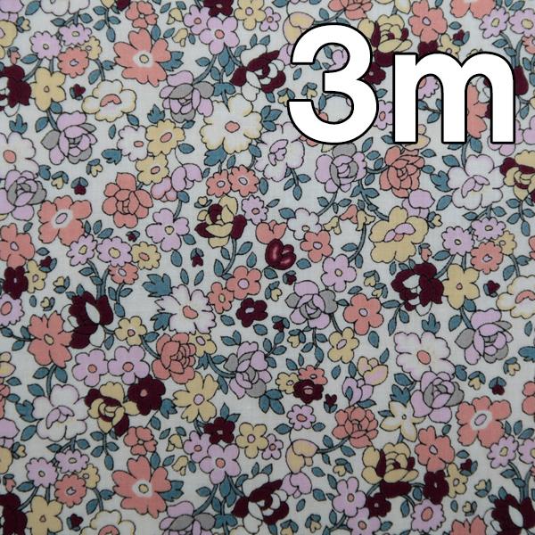 メール便（ゆうパケット）でお届け可生地幅 108cm、長さ３ｍあたりの価格です。綿 100％綿80タイプライター生地　　色：オレンジ系日本製　お買い得綿タイプライターとは、細い綿糸を高密度に織り上げた平織りの生地です。さらりとした手触りで縫...