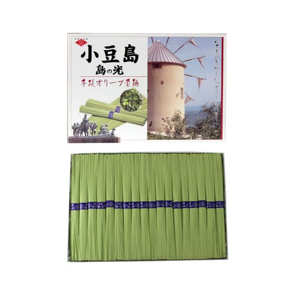 商品情報名称 手のべそうめん内容量 0.9kg原材料名 小麦粉(国内製造)、食塩、オリーブ油、オリーブ果実/着色料（クチナシ色素）原産国名 日本（小豆島）製造場所 日本（小豆島）賞味期限 商品に記載保存方法 直射日光及び湿気を避けて保存して...