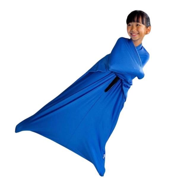 感覚刺激で心と体をサポート：包み込まれる心地よさと安心感が特徴のボディソックス。伸縮性のある生地が全身を優しく圧迫し、落ち着きや集中力の向上をサポートします。発達を促す感覚刺激グッズ：触覚や深部感覚を刺激し、お子様の体の境界、触覚刺激や、感...