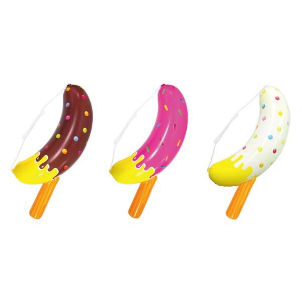 【商品名】BIGエアーチョコバナナ【12個セット】【商品サイズ】810mm【色】3柄アソート。色・柄の指定は出来ません。【注意事項】こちらの商品は業務用商材の為、不良品が出たとしても返品・交換・返金は一切出来ません。