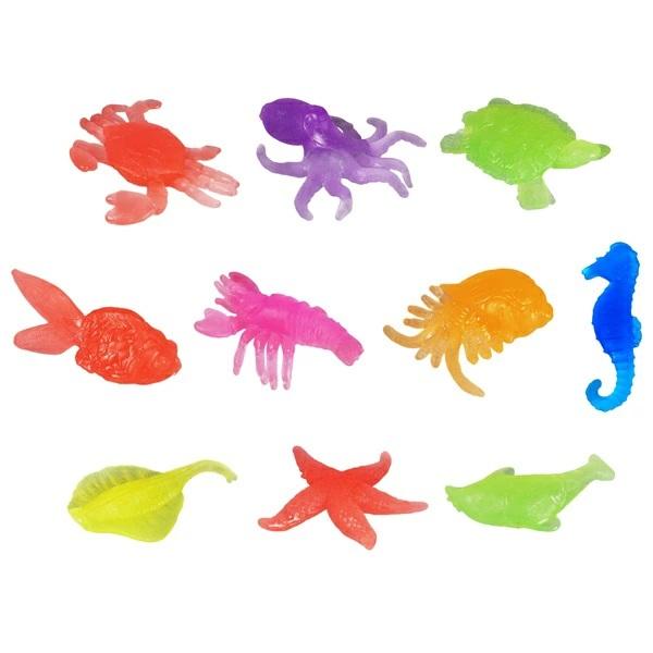 【商品名】ぷにぷにやわらか水族館【商品サイズ】本体サイズ：W20-40×H15-45×D10mm【色】10種アソート。色・柄の指定は出来ません。【注意事項】こちらの商品は業務用商材の為、不良品が出たとしても返品・交換・返金は一切出来ません。