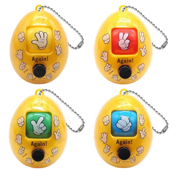 【商品名】じゃんけんゴールドエッグBC【25個】【商品サイズ】サイズ：約H52×W40×D43mm【色】4種アソート。色・柄指定不可。【注意事項】こちらの商品は業務用商材の為、不良品が出たとしても返品・交換・返金は一切出来ません。