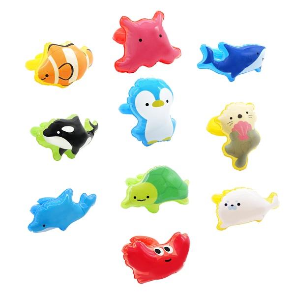 【商品名】海の生き物ダイカットアームリング【10個セット】【商品サイズ】H110×W160×D160mm【色】10種アソート。色・柄の指定は出来ません。【注意事項】こちらの商品は業務用商材の為、不良品が出たとしても返品・交換・返金は一切出来...