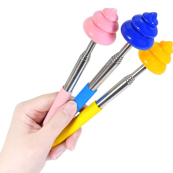 最大で67.5センチ伸びます。【商品名】のびーるつんつんうんちスティック【12個セット】【商品サイズ】本体サイズ：Ｈ193×Ｗ32×Ｄ32ｍｍ【色】4種アソート。色・柄指定不可。【注意事項】こちらの商品は業務用商材の為、不良品が出たとしても...