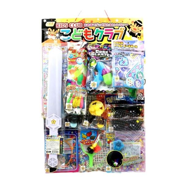【商品名】サマーコレクション当【付属品】回数分のくじ紙一枚(40名様用)付き【商品サイズ】680ｘ450mm（台紙サイズ）【使用事例】★縁日・お祭り・夏祭り等★町内会様・自治会様などのイベント★子供会(子ども会)様★幼稚園・保育園の関係者様...