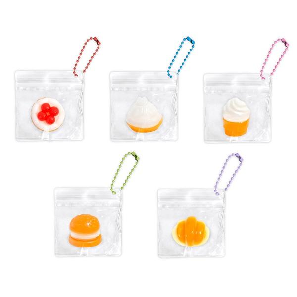 【商品名】ぷにゅぷにゅぺタペタスイーツ【10個セット】【商品サイズ】サイズ：H80×W80×D30mm【色】5種アソート。色の指定は出来ません。【注意事項】こちらの商品は業務用商材の為、不良品が出たとしても返品・交換・返金は一切出来ません。